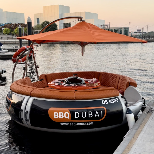 Book A BBQ Donut Boat - BBQ-Dubai